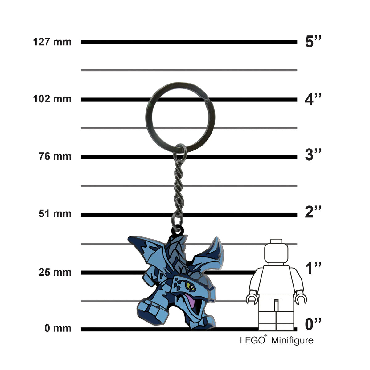 LEGO NINJAGO Enamel Keychain - Riyu (53339) – Santoki