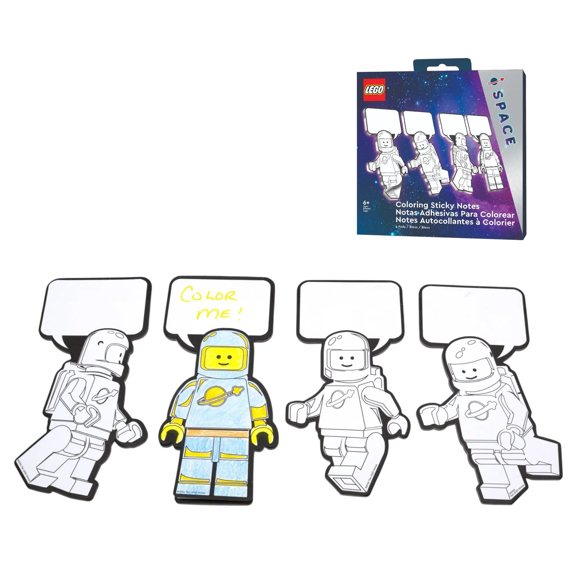 LEGO Coloring Sticky Notes - Space (53479) | Santoki