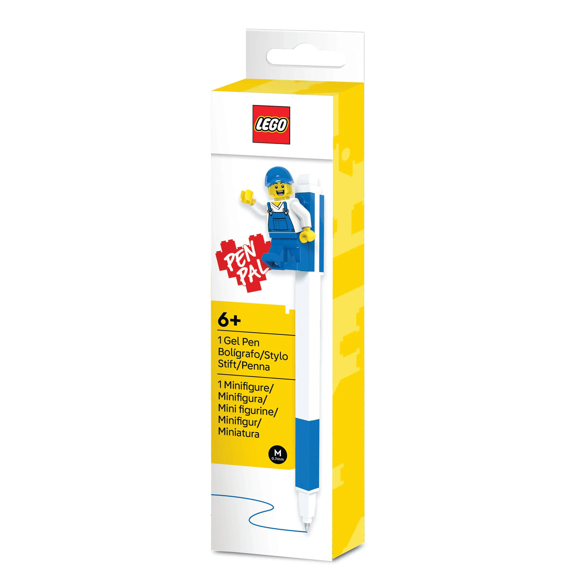 LEGO Pen Pal Gel Pen with Minifigure - Blue (53702) – Santoki