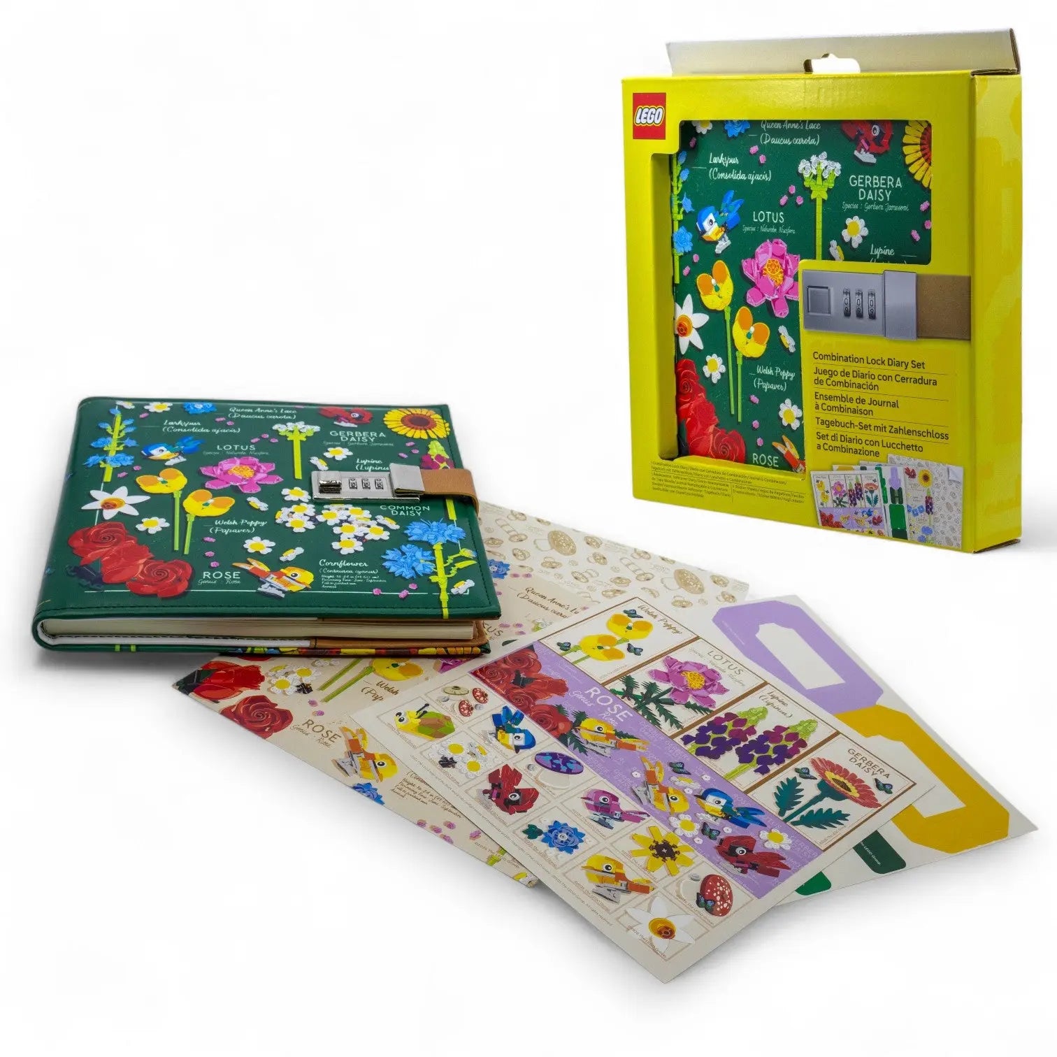 LEGO Combination Lock Diary Set (53598) | Santoki