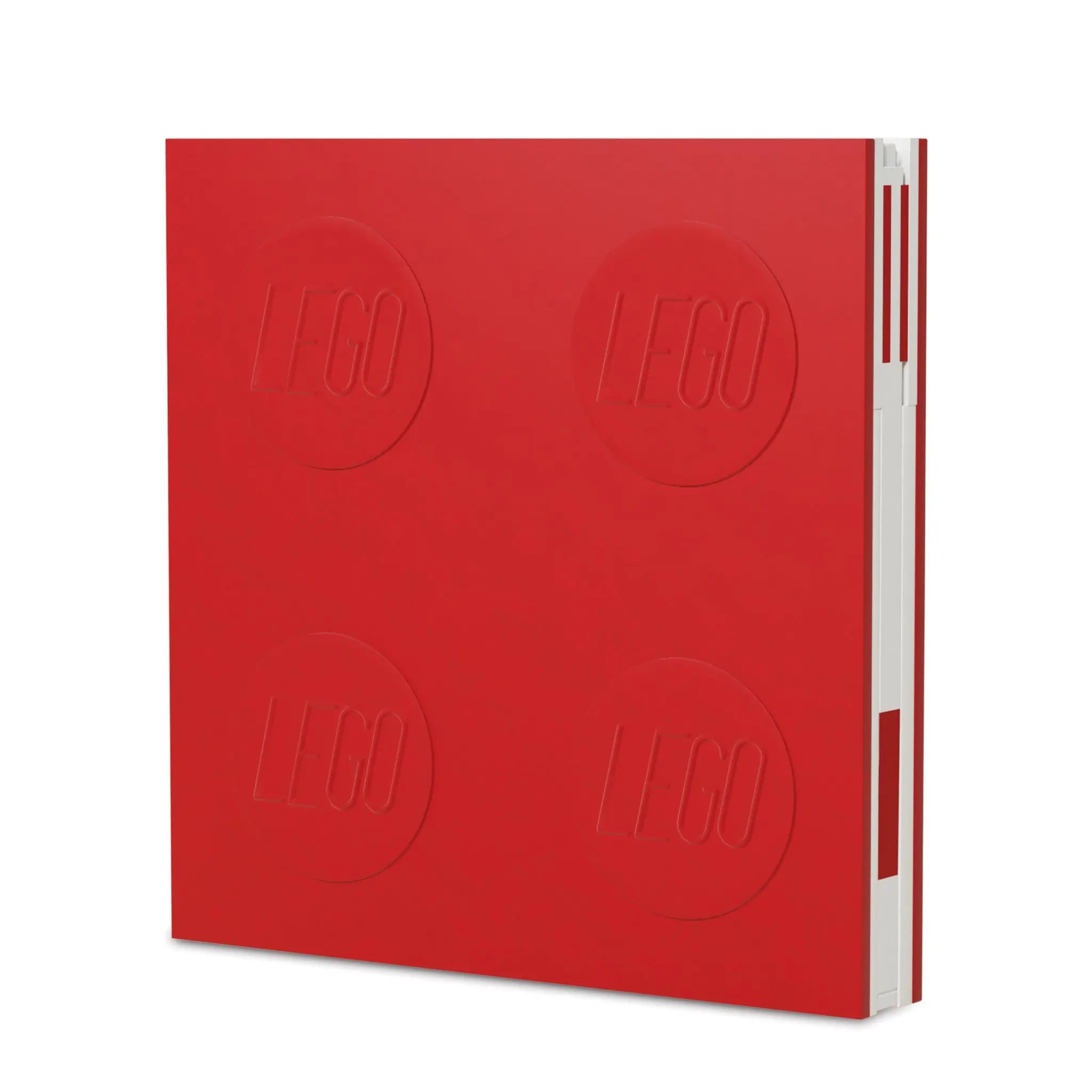 LEGO Stationery Locking Notebook and Gel Pen - Red (52439A) | Santoki