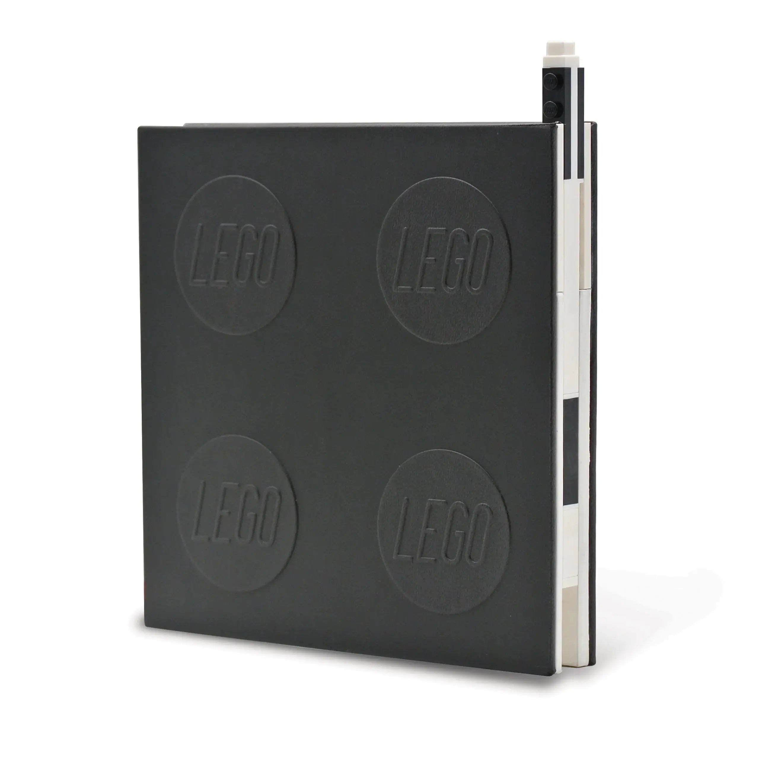 LEGO® Stationery Locking Notebook with Gel Pen - Black | Santoki